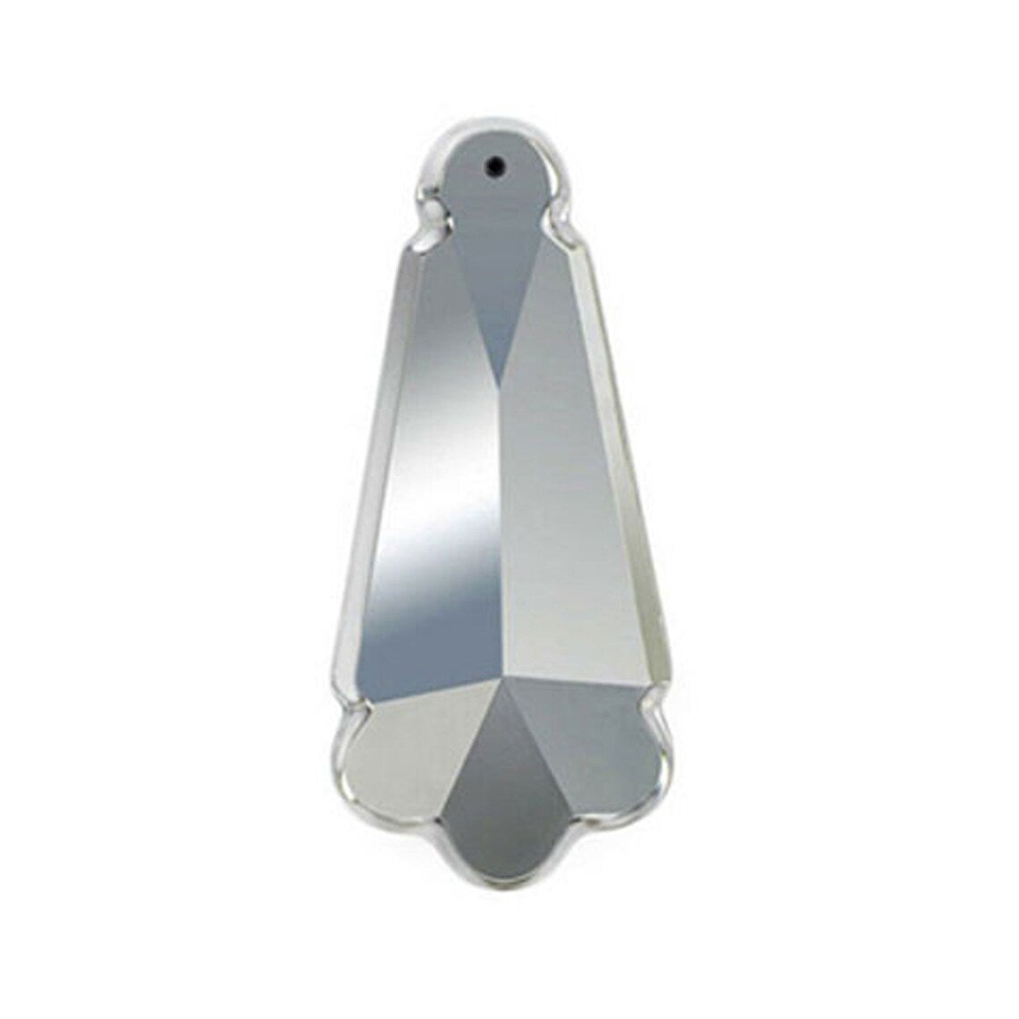 Asfour Pendeloque Crystals 3.5Inch(89x40)mm 30% Lead Clear Crystal Pri ...