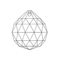Asfour 70mm Crystal Ball Suncatcher | Clear Rainbow Maker Prism – Abcrystal